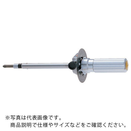 特長：締付トルク値が直接読み取れるダイヤル式です。予めつまみで測定点近くまでトルクをかけられ、回転角が少なくできるプリロード機能付です。用途：検査、締め付け用。仕様：トルク調整範囲(cN・m)：20〜100最小目盛(cN・m)：2全長(mm...