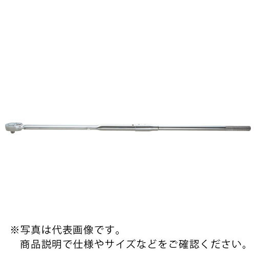 特長：設定したトルクに達するとトグルが作動し、シグナル音で締め付け完了を感知できます。頭部ラチェットは24枚刻み、15度の振り幅で狭い場所での締め付けに威力を発揮します。トルク値の変更は内蔵された調整ハンドルによって容易に行えます。用途：組...