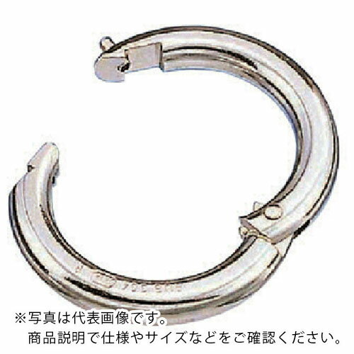 特長：ピンをハンマーでたたくタイプです。用途：チェーン・ワイヤー・ロープ等の連結金具として、また端末の金具のジョイントに。仕様：使用荷重(kN)：0.20D(mm)：4L(mm)：20材質／仕上：材質：本体=ステンレス(SUS304)・スプ...