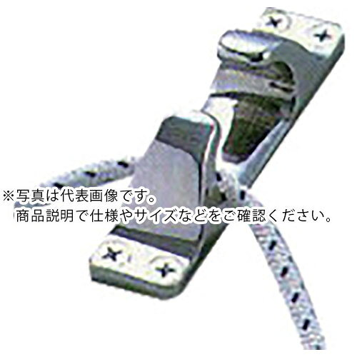 特長：ステンレス製でさびにくく、耐久性に優れます。用途：ヨットのデッキ等に取り付け、ロープガイドの役割をします。仕様：d(mm)：8.2L(mm)：150L1(mm)：30W(mm)：40R(mm)：12P(mm)：130材質／仕上：材質：...