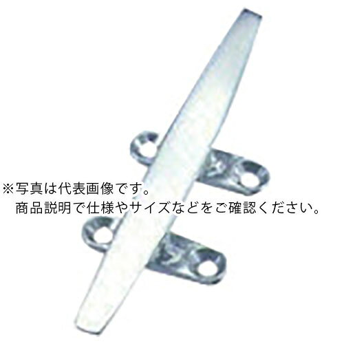 特長：ステンレス本来の光沢があり、高級感があります。用途：ボートに取り付けて係留用に。仕様：d(mm)：8.2L2(mm)：55W1(mm)：68W2(mm)：50L1(mm)：200H(mm)：38水本　ステンレス　クリートローフラット型...