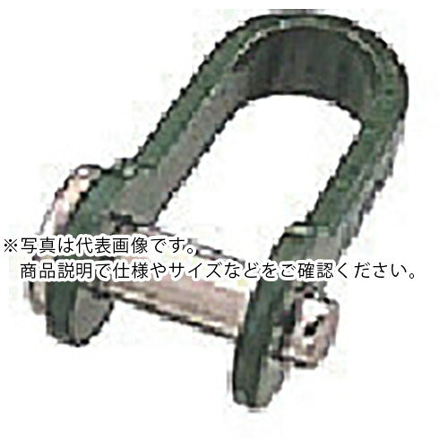 特長：ピンをハンマーでたたくと、ピンが外れません。カラフルです。用途：チェーン・ワイヤ・ロープ等の連結や、端末の金具のジョイントに使用します。特に、振動が多いなどで通常のシャックルではピンが緩む可能性のある場所に。仕様：使用荷重(kN)：0...