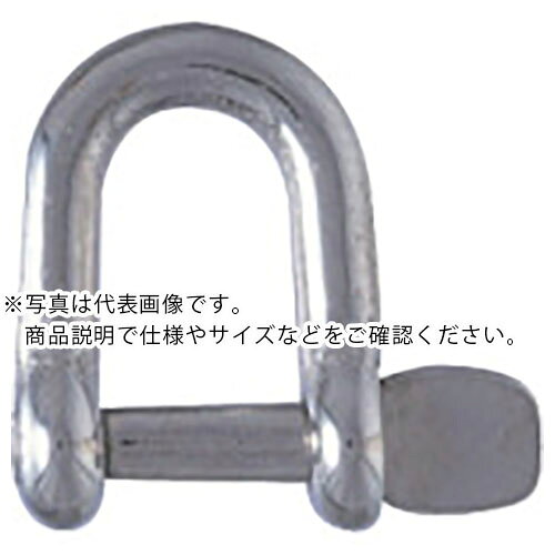 特長：ねじ込みタイプのスタンダードなシャックルです。用途：連結金具として使用します。仕様：ねじ径：M2使用荷重(kN)：0.10B(mm)：4L(mm)：8D1(mm)：2D2(mm)：2d(mm)：4材質／仕上：材質：ステンレス(SUS3...