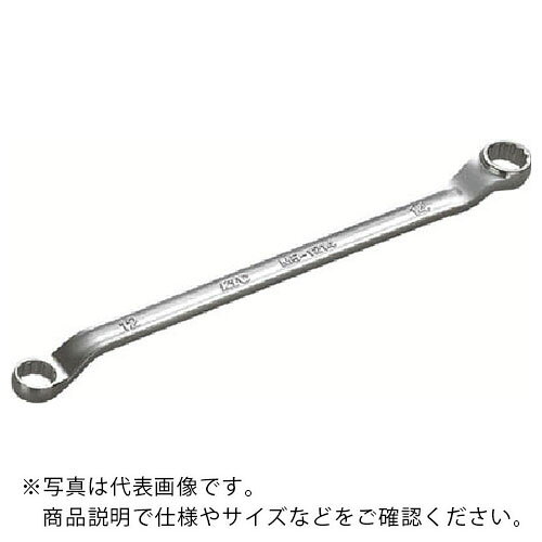 仕様：45°×6°ロングめがねレンチ17×21mm　●代表画像について 商品によっては、代表画像を使用している場合がございます。 商品のカラー、サイズなどが異なる商品をイメージ画像として 使用させて頂いている場合がございます。 必ず、商品の...