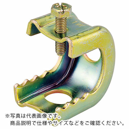 特長：背面部と底面部の2箇所で任意の角度に電線管を支持できます。用途：一般形鋼用管支持金具仕様：適合フランジ厚：9〜24六角M6X25材質／仕上：溶融亜鉛めっき仕上げ注意：みぞ形鋼フランジ部に取り付ける場合は、パイラック用補強金具PHRC□...