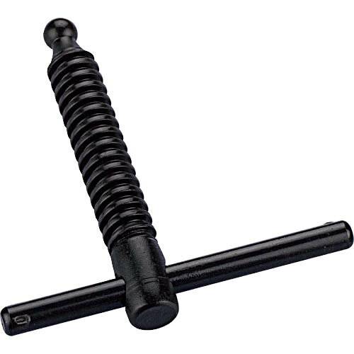 特長：L型クランプアダプター部品です。用途：FC1210E〜FC1240E用。仕様：L型クランプ用オネジ・ハンドル付材質／仕上：特殊合金鋼