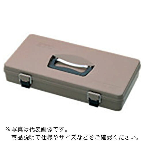 特長：軽くて丈夫なプラスティック製のツールケースです。用途：収納具仕様：ケース寸法(mm)間口×奥行×高さ：385×190×65片開きプラハードケース　●代表画像について 商品によっては、代表画像を使用している場合がございます。 商品のカラ...