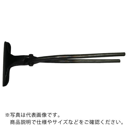 特長：薄板を挟み込んで曲げます。薄板の折り返し曲(ハゼ)部をつぶします。先が平らになっています。用途：板金掴箸仕様：全長(mm)：300口幅(mm)：120スタンダード仕様材質／仕上：材質:S45C　●代表画像について 商品によっては、代表...