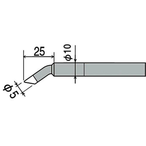 仕様：コテ先名称：5CJ型コテ先径(mm)：5CXR-60、80用替えこて先　●代表画像について 商品によっては、代表画像を使用している場合がございます。 商品のカラー、サイズなどが異なる商品をイメージ画像として 使用させて頂いている場合が...