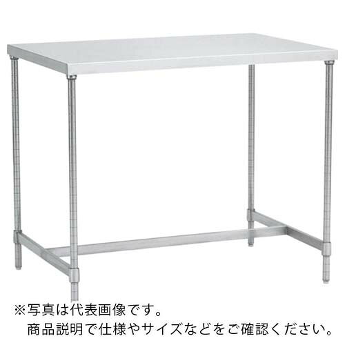 特長：作業性の良いフラット天板です。クリーンな環境に対応するSUS304製です。用途：各種クリーンルーム仕様：間口(mm)：1220奥行(mm)：460高さ(mm)：770組立式本体：SUS304耐荷重(kg)：100材質／仕上：天板：ステ...