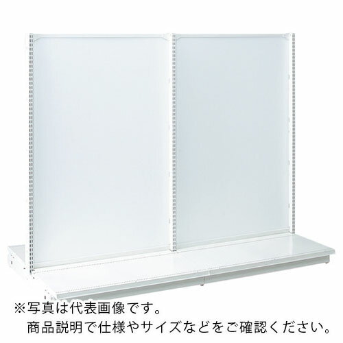 特長：強度・機能性に優れた陳列什器です。用途：倉庫や店舗での商品の保管や整理に。仕様：間口(mm)：1200奥行(mm)：700高さ(mm)：1350本体色：ホワイト材質／仕上：スチール粉体塗装　●代表画像について 商品によっては、代表画像...