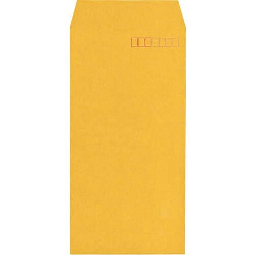 特長：色鮮やかなカラークラフト封筒です。用途：A4書類（297×210）を三つ折り（210×99）・A5書類（148×210）を二つ折り（210×74）の封入に最適。仕様：タイプ：長形3号色：オレンジ縦(mm)：235横(mm)：120〒枠...