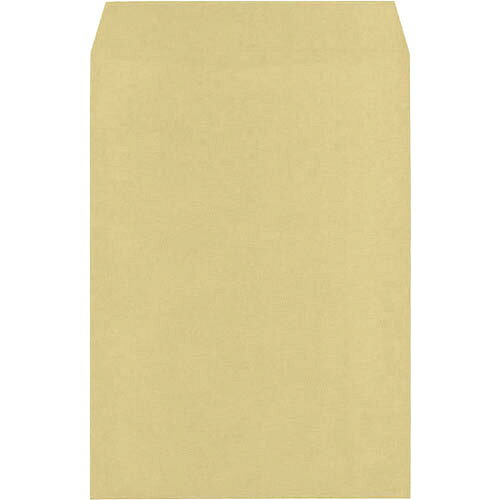 特長：環境にやさしい古紙パルプ配合率100％の封筒です。用途：A4書類（297×210）の封入に最適。仕様：タイプ：角形2号色：茶色縦(mm)：332横(mm)：240〒枠なし貼り方：センター貼口糊：なし封入サイズ：A4書類（297×210...