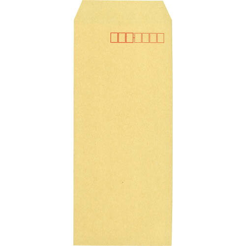 特長：無駄のない経済タイプの明るめの茶系クラスト封筒です。用途：B5書類（257×182）を四つ折り（205×90）の封入に最適。仕様：タイプ：長形4号色：茶色縦(mm)：205横(mm)：90〒枠あり貼り方：センター貼口糊：なし封入サイズ...