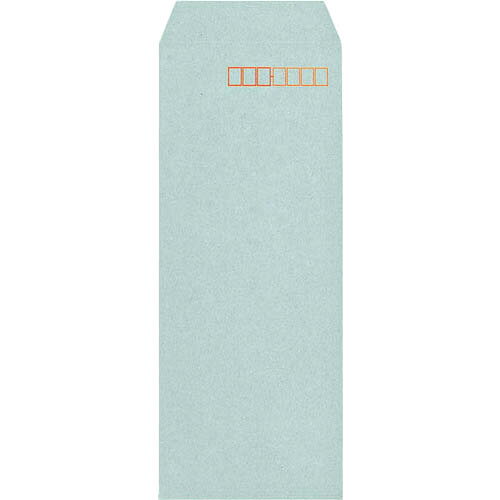 特長：古紙パルプ配合のカラークラフト封筒です。用途：A4書類（297×210）を四つ折り（210×75）の封入に最適。仕様：タイプ：長形40号色：ミズ縦(mm)：225横(mm)：90〒枠あり貼り方：スミ貼口糊：なし封入サイズ：A4書類（2...