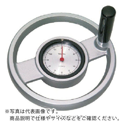 特長：軸穴（軸穴径：28mm）加工品です。握りはエンプラ回転握り(ER-S)を使用しています。仕様：ハンドル径(mm)：249ボス径(mm)：50材質／仕上：ハンドル車：アルミ合金(ADC12) 焼付塗装 シルバーグレー握り：ポリアミド ブ...