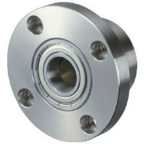 仕様：ボールベアリングユニットダブルタイプ材質／仕上：本体：S45C 無電解ニッケルメッキベアリング：スチールカラー：SS400 亜鉛メッキ注意：ボールベアリングユニットの両端にベアリング用ナット等を挟み込んでご使用ください。北海道・沖縄運...