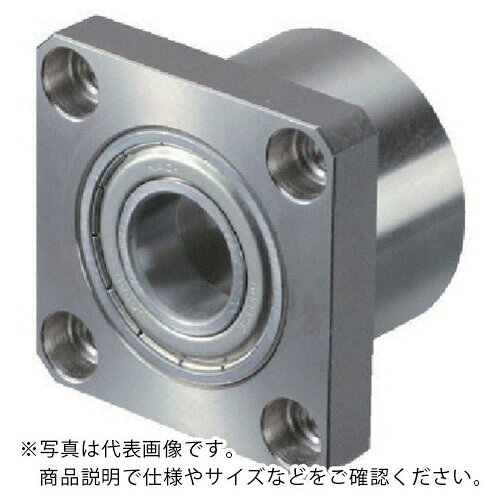 仕様：ボールベアリングユニットダブルタイプ材質／仕上：本体：S45C 無電解ニッケルメッキベアリング：スチールカラー：SS400 亜鉛メッキ注意：ボールベアリングユニットの両端にベアリング用ナット等を挟み込んでご使用ください。北海道・沖縄運...