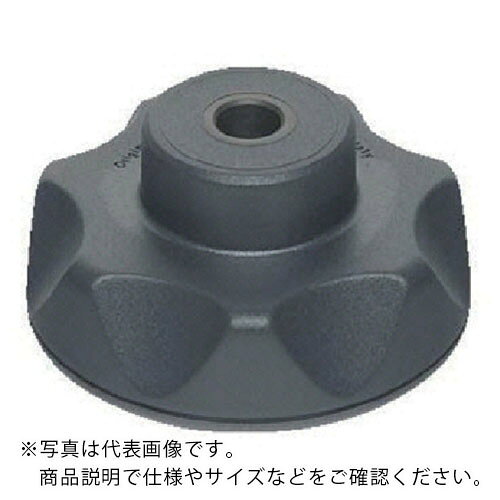 特長：人間工学に基づいて設計されたノブ側面の窪みが快適な握り感を与え、小さな力で大きな締付力が得られます。仕様：リーマ穴径(mm)：8外径(mm)：56ノブ高さ(mm)：29リーマ穴深さ(mm)：14材質／仕上：ノブ：ポリアミド(ガラス繊維...
