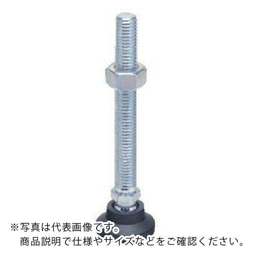 特長：スイベル構造で傾斜した状態でも7000Nの荷重に耐えられます。パッドは耐水・耐食性に優れたエンプラ製です。コンパクトな設備に最適です。硫黄物の含有量が少ない為、医療機器、食品関係の装置等の衛生面や腐食の心配される場所に適しています。仕...