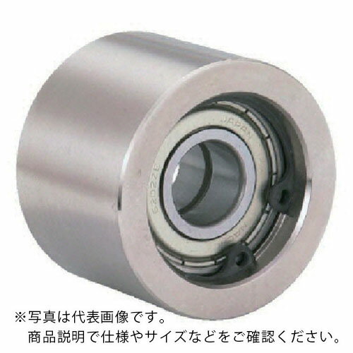 特長：中荷重、中速向き無給油でも可静かな回転ボールベアリングは止め輪で固定してあります。仕様：プーリーアイドラー材質／仕上：プーリー：S45C 無電解ニッケルメッキベアリング：スチール止め輪：スチール注意：北海道・沖縄運賃1500円　●代表...