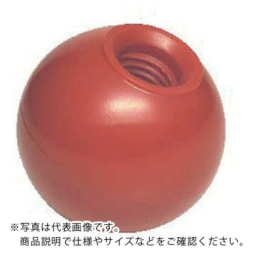 仕様：プラスチック握り玉材質／仕上：ABS樹脂 レッド注意：ネジ部が少しテーパになっておりますので途中固くなりますが、最後までねじ込んでご使用ください。接着剤使用の際は、ABS樹脂適応のものをご使用ください。高温または多湿の条件下でご使用の...