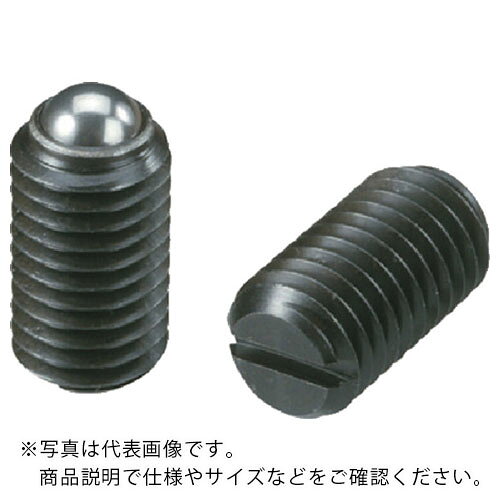特長：ネジ部本体にスプリングを内蔵し、押し圧によってボールをストロークし位置決めします。仕様：荷重(N)：65.0〜125.0ストローク(mm)：3.5ボール径(mm)：10.0ねじ径：M16×2.00本体長さ(mm)：45材質／仕上：本体...