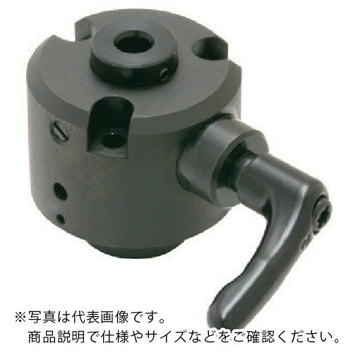 特長：重量ワークの穴位置決めに最適です。レバー操作で工具不要です。多様なワーク穴に対応できるよう、ピン交換が可能です。遠隔操作が可能です。ピンの突き出し、ピンの戻り時のロック機構付き。仕様：突き出しピン(遠隔操作タイプ)材質／仕上：本体・シ...