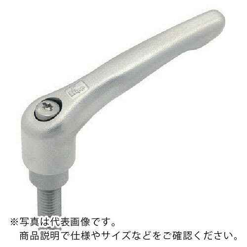 仕様：クランプレバー(オールステンレス)材質／仕上：レバー：SCS13(SUS304相当) 電解研磨ネジ部：SUS303注意：北海道・沖縄運賃1500円　●代表画像について 商品によっては、代表画像を使用している場合がございます。 商品のカ...