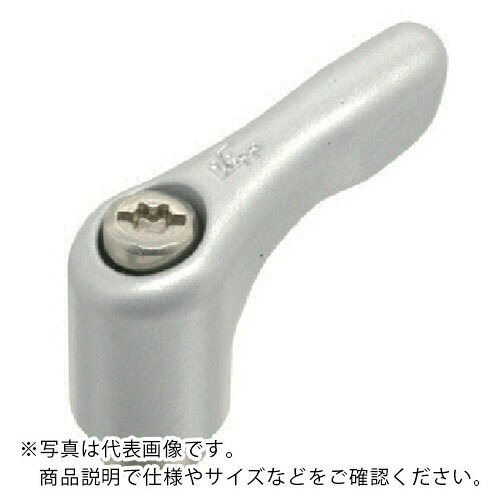 特長：半径(30mm)の回転でクランプできます。仕様：ミニクランプレバー(SUS製)材質／仕上：レバー：亜鉛ダイキャスト(ZDC1) 塗装 シルバーネジ部：SUS303注意：北海道・沖縄運賃1500円　●代表画像について 商品によっては、代...