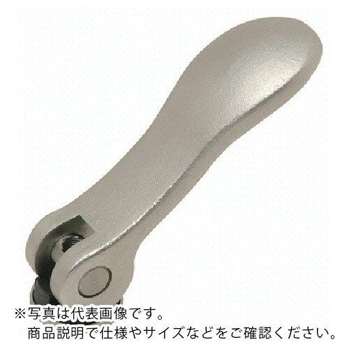 特長：一度適正な位置までねじ込めば、レバーを倒したり起こしたりする操作のみで、クランプ・アンクランプが行えます。スラストワッシャー以外はステンレス製で、防錆に優れています。仕様：カムレバー(SUS製)材質／仕上：レバー：SCS13(SUS3...