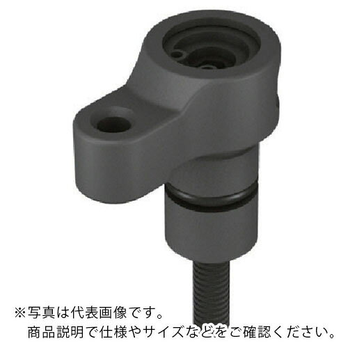 特長：独自の機構により六角穴付きボルトに追従してフックが上下しますので、クランプ後のフックかじりを解除することができます。仕様：フッククランプ材質／仕上：SCM440 焼入焼戻 黒染め注意：北海道・沖縄運賃1500円　●代表画像について 商...