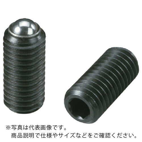仕様：荷重(N)：15.0〜30.0ストローク(mm)：1.5ボール径(mm)：5.0ねじ径：M8×1.25本体長さ(mm)：30注意：北海道・沖縄運賃1500円　●代表画像について 商品によっては、代表画像を使用している場合がございます。...