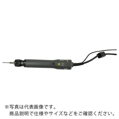 特長：高出力モーター採用のハイパワータイプです。トランスレスプッシュスタートタイプなので、連続した作業に最適です。静電気防止対策仕様です。用途：ネジ締め付け作業における締め忘れ防止に。タッピンネジの作業に。仕様：出力トルク(N・m)：0.5...