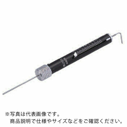 特長：スプリングの力を応用した、精密な測定ができるテンションゲージです。目盛は彫刻目盛りですので読み取りやすく、鮮明です。置針付ですので、最大ポイントが分かります。用途：押力・引力・板ばねなどの測定に。仕様：測定範囲(cN)：0〜7000許...