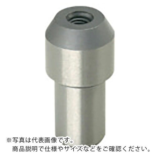 特長：ストレートピンです。ピン先端がボール形状になっているので、ワークのはめ合いが容易に行え、確実な取付けができます。仕様：D1(mm)：14L1(mm)：13D(mm)：10L(mm)：15M：M5×0.8ストレートピン材質／仕上：SK9...
