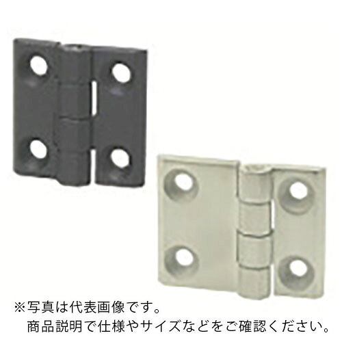 仕様：フラットヒンジ材質／仕上：本体：亜鉛ダイキャスト(ZDC1) 黒色塗装ピン：SUS304オネジ：SUS304注意：北海道・沖縄運賃1500円　●代表画像について 商品によっては、代表画像を使用している場合がございます。 商品のカラー、...
