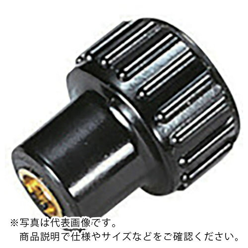 特長：つまみ部分が使いやすいロングタイプのノブです。仕様：外径(mm)：21ノブ高さ(mm)：25ねじ深さ(mm)：16ねじ径：M5×0.8材質／仕上：ノブ：フェノール樹脂 ブラックメネジ：黄銅(C3604B)　●代表画像について 商品によ...