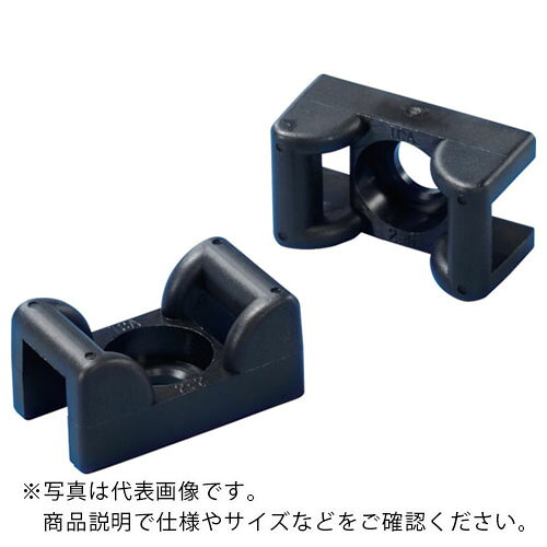 特長：安定した配線の固定に便利です。タイマウントのKRタイプは、ビスでとめるだけで簡単に固定でき、台座形状のため、ケーブルをしっかり保持します。耐候性に優れています。用途：建設機械、大型車両、自動車、家電（洗濯機、冷蔵庫、その他機器）、OA...