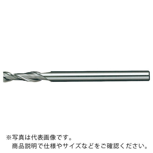 特長：3倍刃長・5倍刃長・10倍刃長・超ロングネック、同径タイプなど、加工形状に合わせて選択可能です。アルミなどの非鉄にも使用可能です。全135サイズのシリーズです。用途：被削材:樹脂、アルミ合金、銅合金。金型及び部品の切削加工。仕様：ノン...