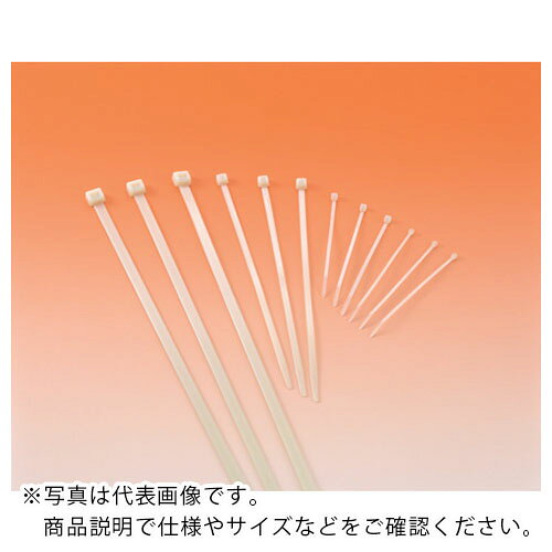 特長：ヘッドは軽い挿入抵抗で確実に固定できる機構です。バンド部は作業し易い適度な柔軟性があり、作業者や被結束物に負担がかからないようエッジに丸みを持たせています。耐熱性に加え、耐摩耗性にも優れたグレードです。用途：電気・電子産業、航空宇宙産...