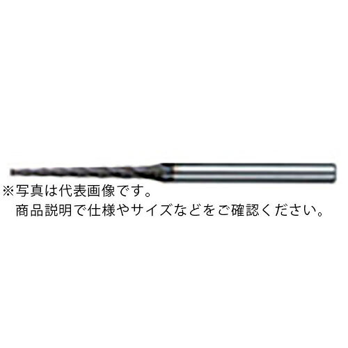特長：独自の高剛性設計により、高精度・高能率な加工が可能です。用途：被削材：炭素鋼、合金鋼、プリハードン鋼。仕様：先端径(D)：0.3片角(θ)：1°30´刃長(L)：3全長(L)：40シャンク径(d)：3材質／仕上：超微粒子超硬合金　●代...