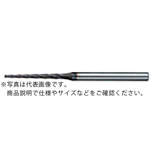 特長：独自の高剛性設計により、高精度・高能率な加工が可能です。用途：被削材：炭素鋼、合金鋼、プリハードン鋼。仕様：先端径(D)：0.6片角(θ)：1°30´刃長(L)：6全長(L)：40シャンク径(d)：3材質／仕上：超微粒子超硬合金　●代...