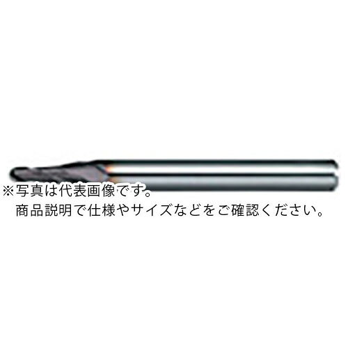 特長：テーパー加工とボール加工が同時にできます。用途：被削材：炭素鋼、合金鋼、プリハードン鋼。仕様：ボール半径(R)：R0.2片角(θ)：7°刃長(L)：2全長(L)：50シャンク径(d)：4材質／仕上：超微粒子超硬合金　●代表画像について...