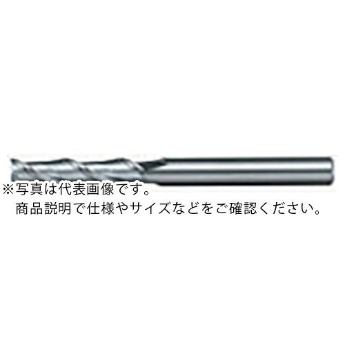 特長：刃長は刃径の4倍、ねじれ角は40°でねじれ角が強いので、切粉の排出がスムーズです。用途：被削材：アルミ合金、銅、樹脂。仕様：刃径(D)：2.5刃長(L)：10全長(L)：50シャンク径(d)：4材質／仕上：超微粒子超硬合金　●代表画像...