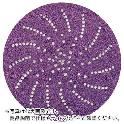 特長：3M独自の精密成型砥粒を使用しているため目詰まりがおこりにくく、初期の研磨力が持続します。用途：塗装面の下地処理、パテ研ぎ、塗装はがしに。仕様：粒度(#)：400外径(mm)：127色：紫最高使用回転数(rpm)：12000穴有無：無...
