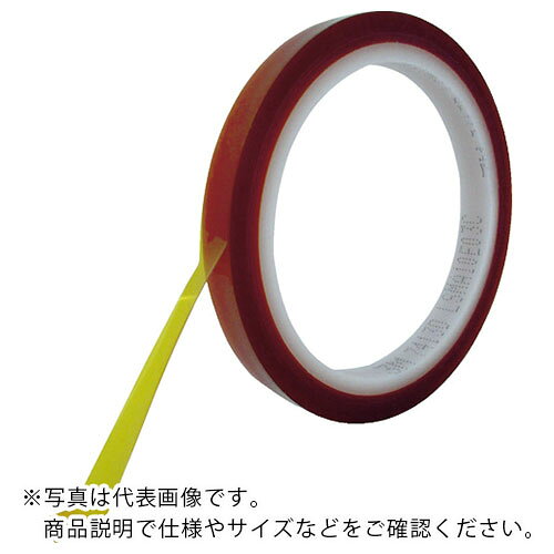 特長：難燃性・耐薬品性に優れています。用途：プリント基板のはんだ付け工程マスキング、その他耐熱性が必要とされるマスキング。耐熱被覆・耐熱保護。仕様：色：茶褐色幅(mm)：6長さ(m)：33厚さ(mm)：0.065粘着力(N/10mm)：2....