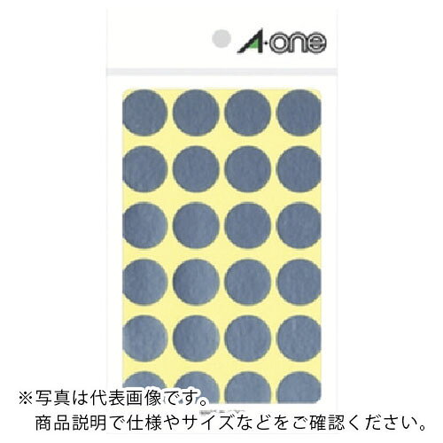 特長：豊富なカラーで識別に便利な丸型のラベルです。用途：グラフや分布図の作成に在庫管理などの色分け表示に仕様：色：銀面付：4列×6段(24片)1パック内：192片シートサイズ：90×150mmラベルサイズ直径(mm)：20厚さ(mm)：0....