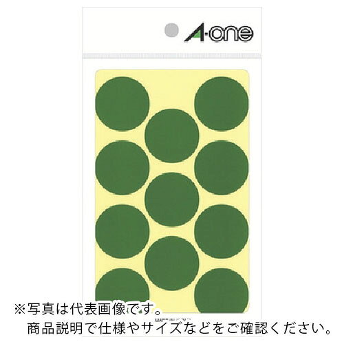 特長：豊富なカラーで識別に便利な丸型のラベルです。用途：グラフや分布図の作成に在庫管理などの色分け表示に仕様：色：緑面付：11片1パック内：154片シートサイズ：90×150mmラベルサイズ直径(mm)：30厚さ(mm)：0.09ラベル厚さ...