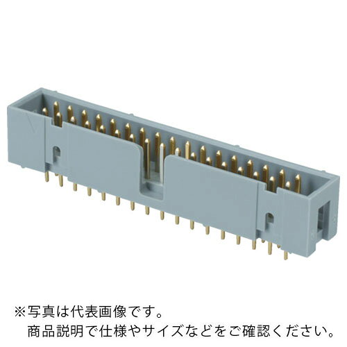 特長：4面モールドにより、コンタクトを保護し、ソケットコネクタの逆差しを防止します。ボードマウントソケットとの組み合わせで基板対基板接続が可能です。用途：一般産業機器および各種ユニットの基板間接続用。仕様：極数：10長さ(mm)：20.0幅...